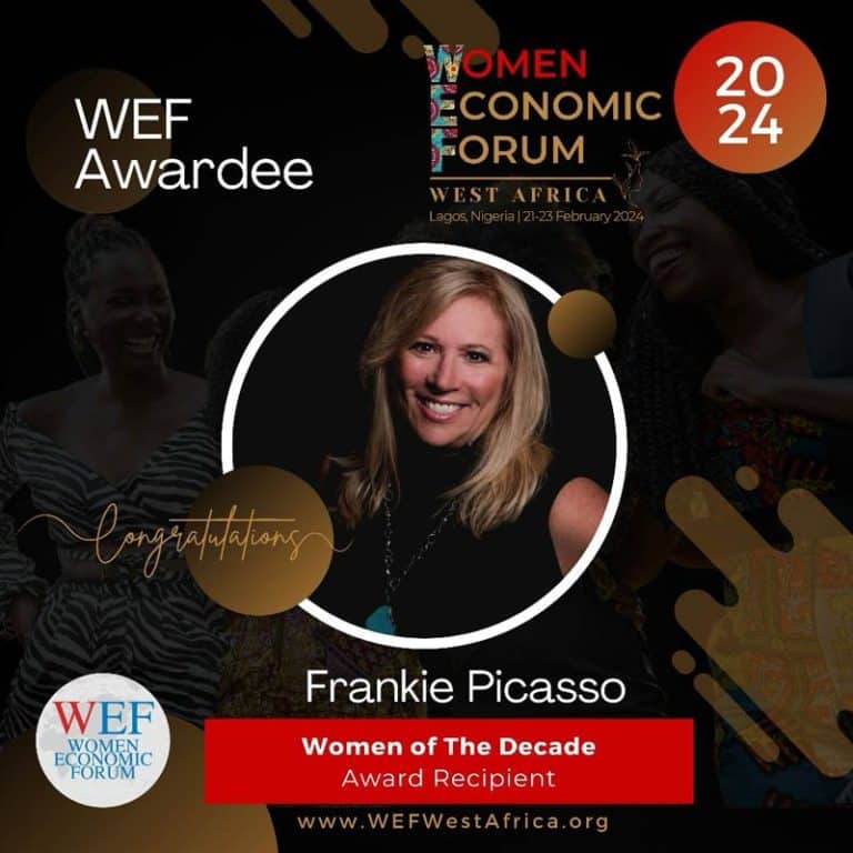 Women of the Decade Award Recipient Frankie Picasso